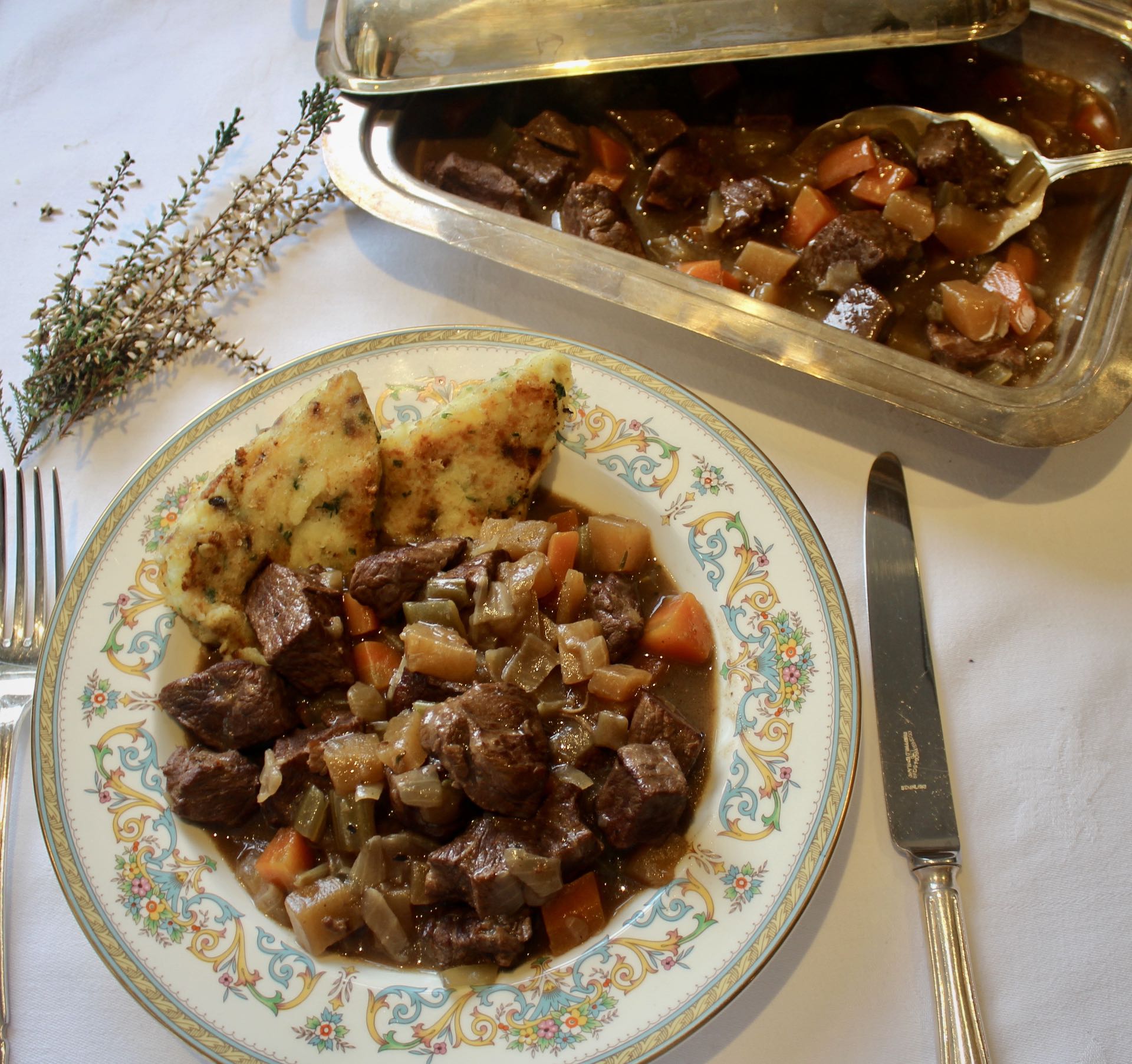 Scottish beef stew recipe - Pies, Puddings and Pottages