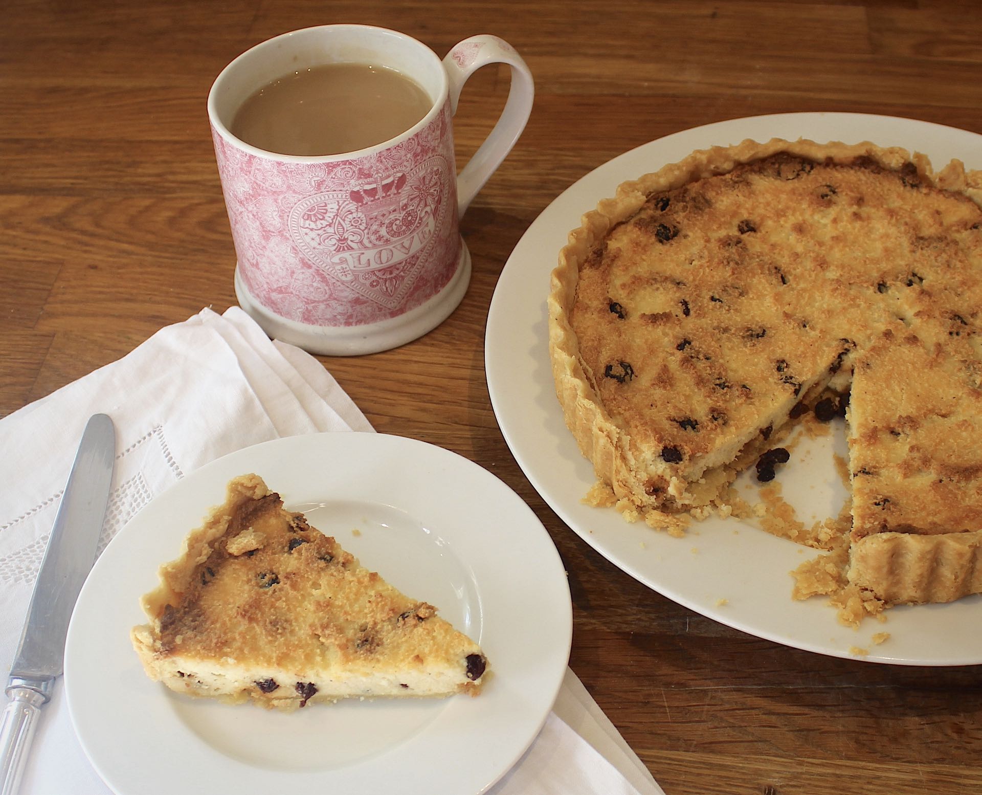 Yorkshire curd tart recipe - Pies, Puddings and Pottages