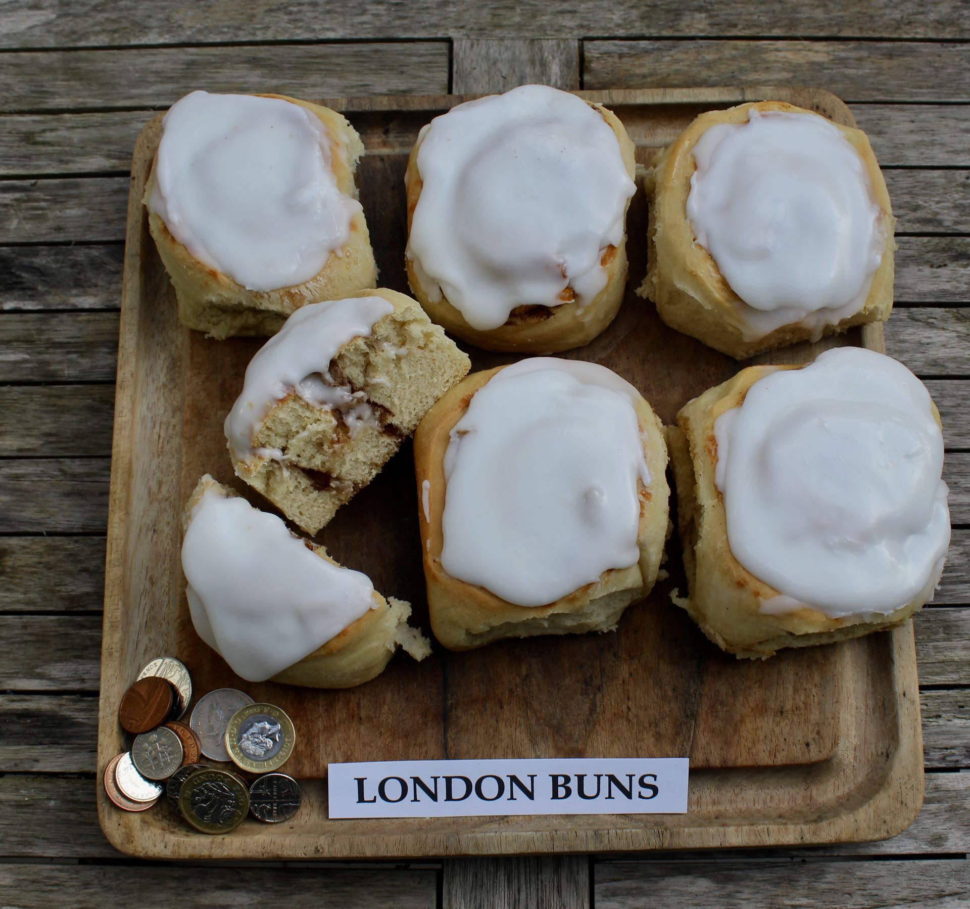 London buns - Pies, Puddings and Pottages