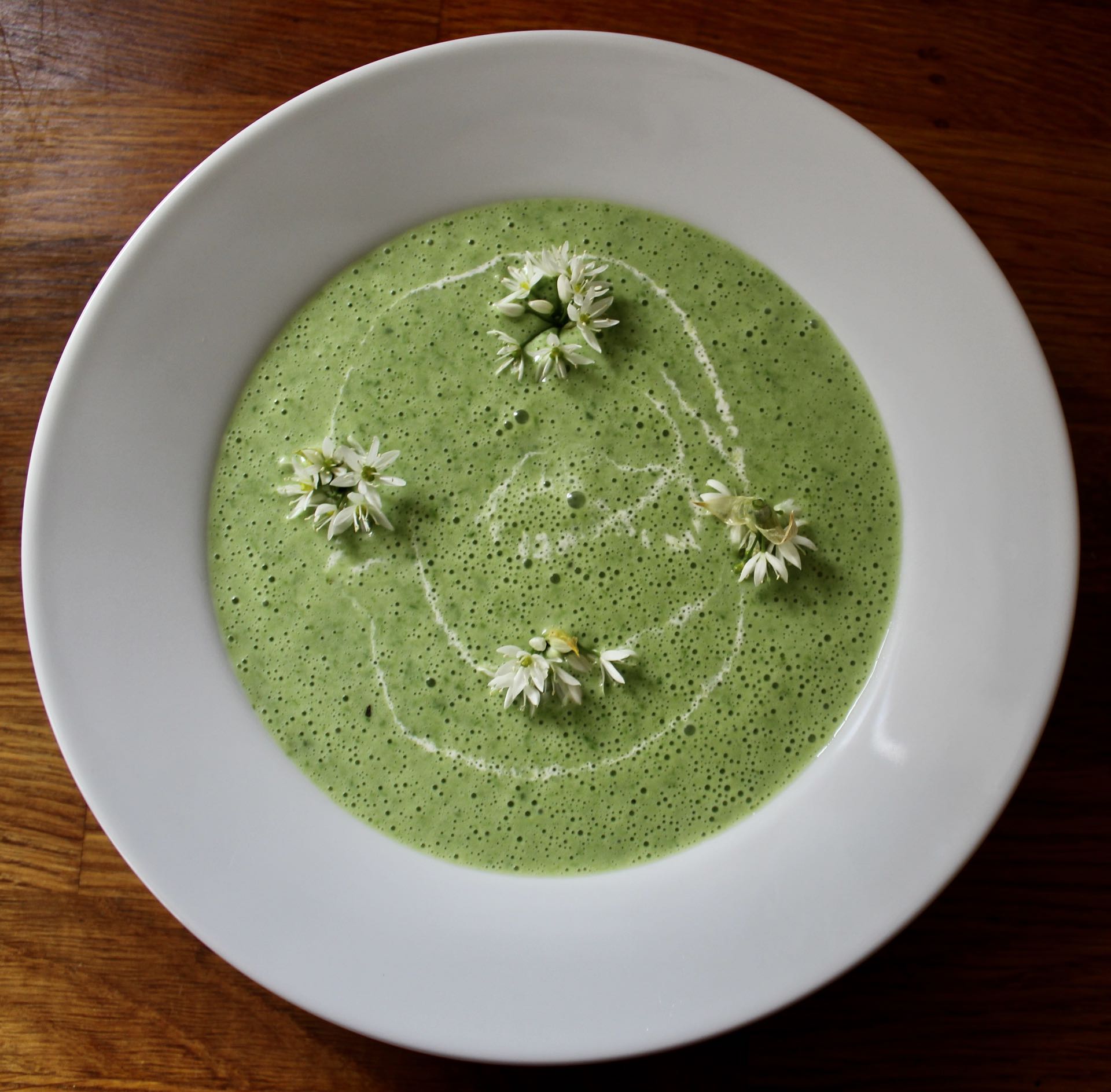 Wild garlic soup recipe - Pies, Puddings and Pottages